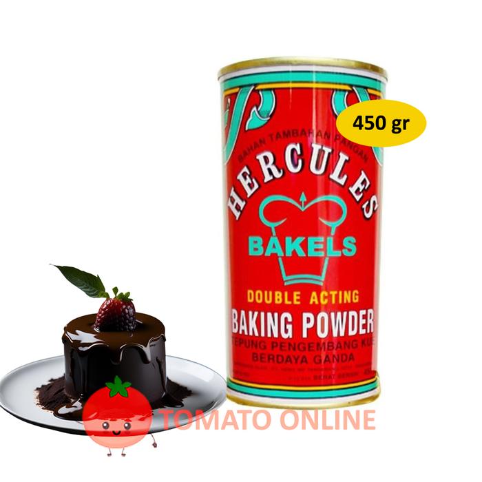 Promo Hercules Baking Powder Tepung Pengembang Kue 450 gram gr G ...