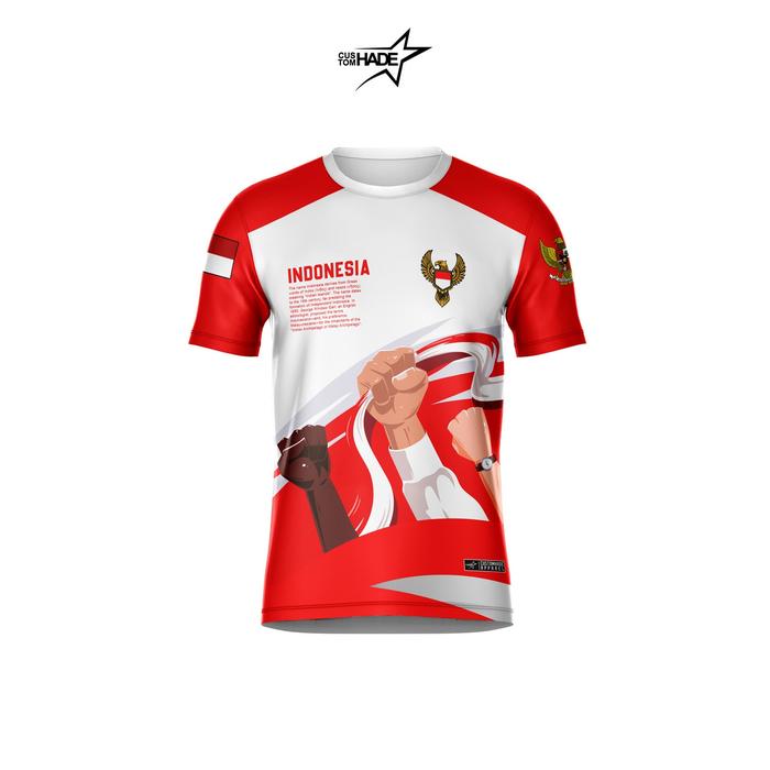 Jual Baju kaos 17 Agustusan HUT RI Jersey Kemerdekaan Indonesia 78 2023 - lengan pendek, XXXL ...