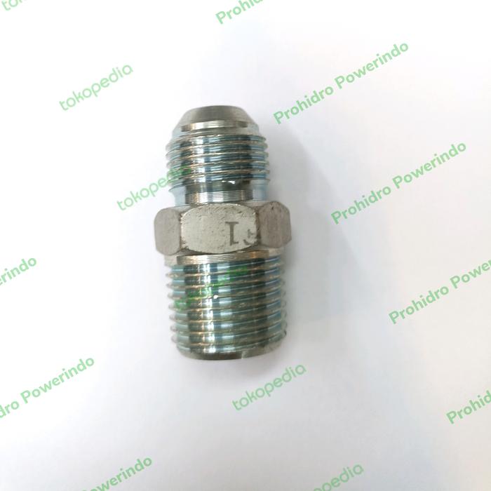 Jual Double Naple 1/2" inch NPT X JIC / Double Nepel Hydraulic ...