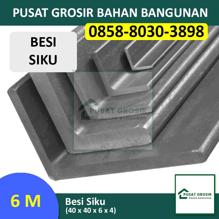 Jual Besi Siku 40 x 40 x 6 x 4 (Panjang 6 M) - Jakarta Utara - Pusat ...