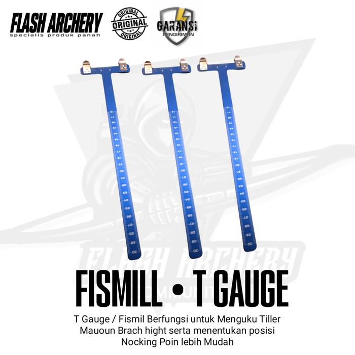 Jual Fismil / T Gauge / T Scale / Fismil bow / Boe T Square Import ...
