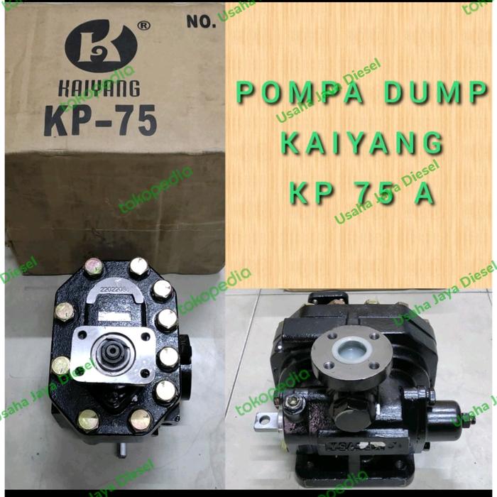Jual PTO KP-75A / Pompa Pto / Gear Pump Dump Truck / Pump Hydraulic KP ...