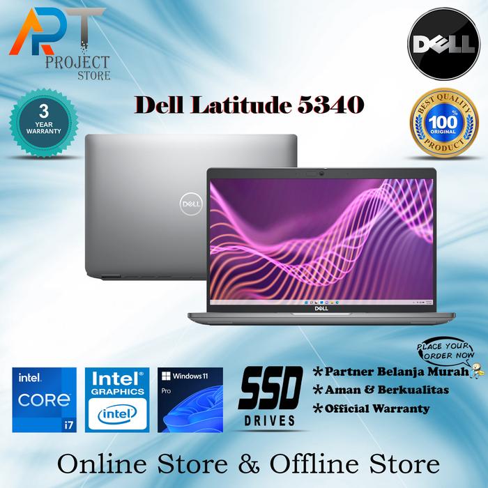 Jual Dell Latitude 5340 Core i7-1365U 16GB 512GB SSD W11P 3YR - Jakarta ...