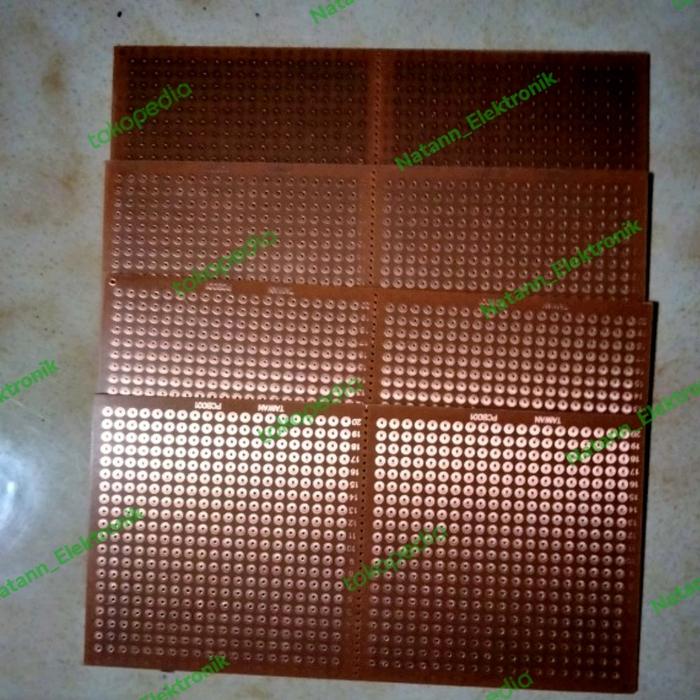 Jual papan pcb dotmatrik titik lubang kaki transistor tr titik besar ...