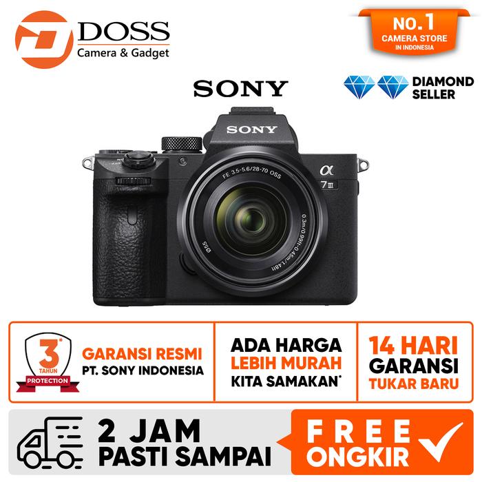 Promo Sony A7III Sony Alpha A7 III kit FE 28-70mm f3.5-5.6 OSS A 7M3 ...