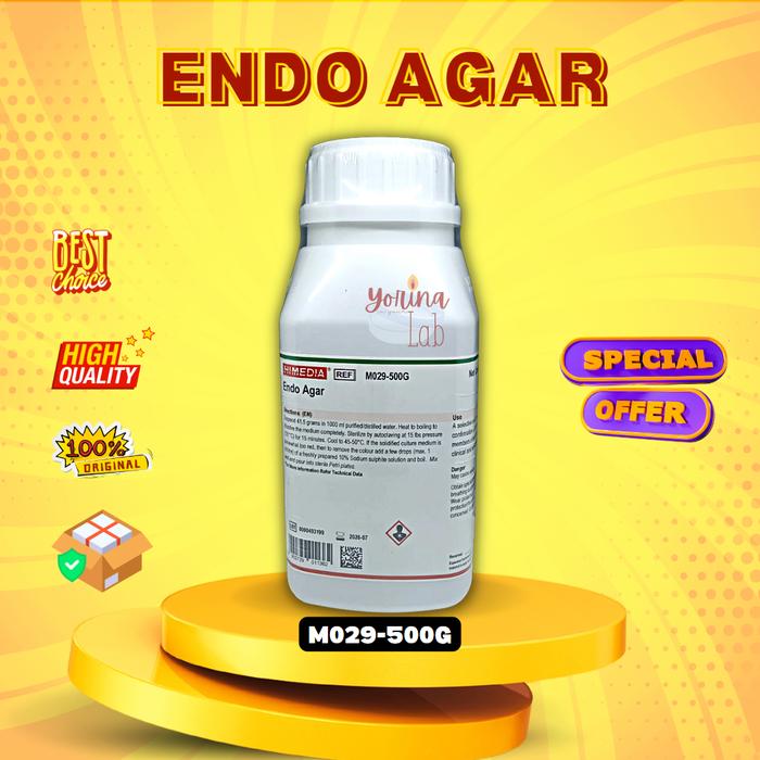 Jual Endo Agar - Media Mikrobiologi, 500 gram - Kab. Bogor - Yorina Necessity | Tokopedia