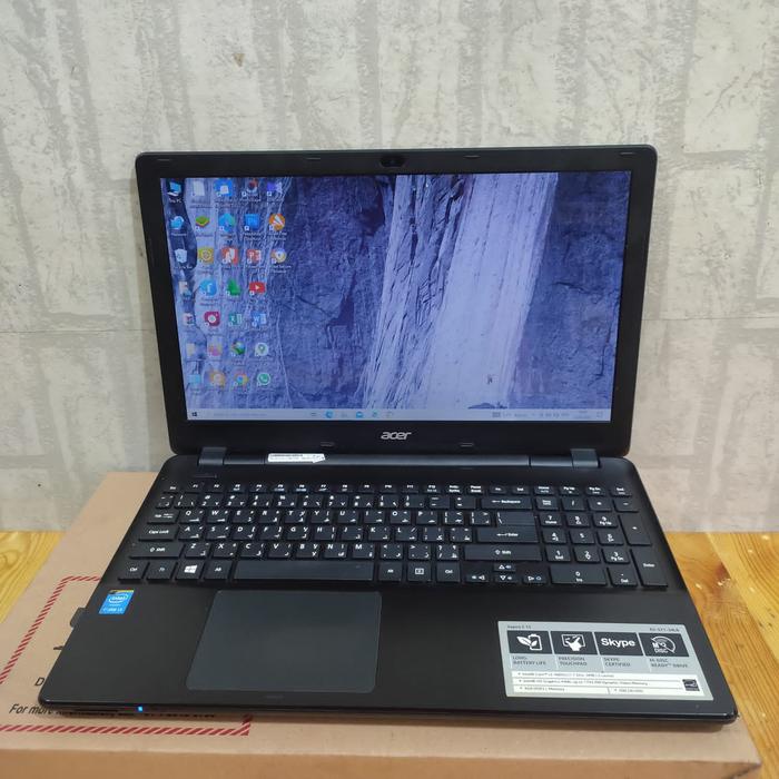 Jual Laptop Acer Aspire E5-571 Cor i3-4005U Gen 4 Ram 4Gb/HDD 500Gb 15inch - Jakarta Barat ...