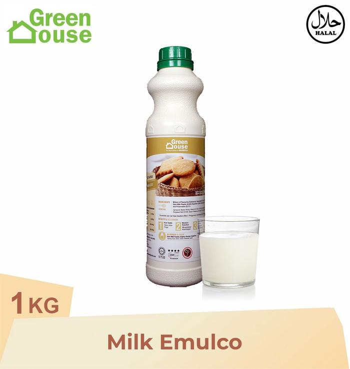Jual Milk Emulco Green House Perisa Makanan Aroma Susu - 1 kg - Jakarta ...