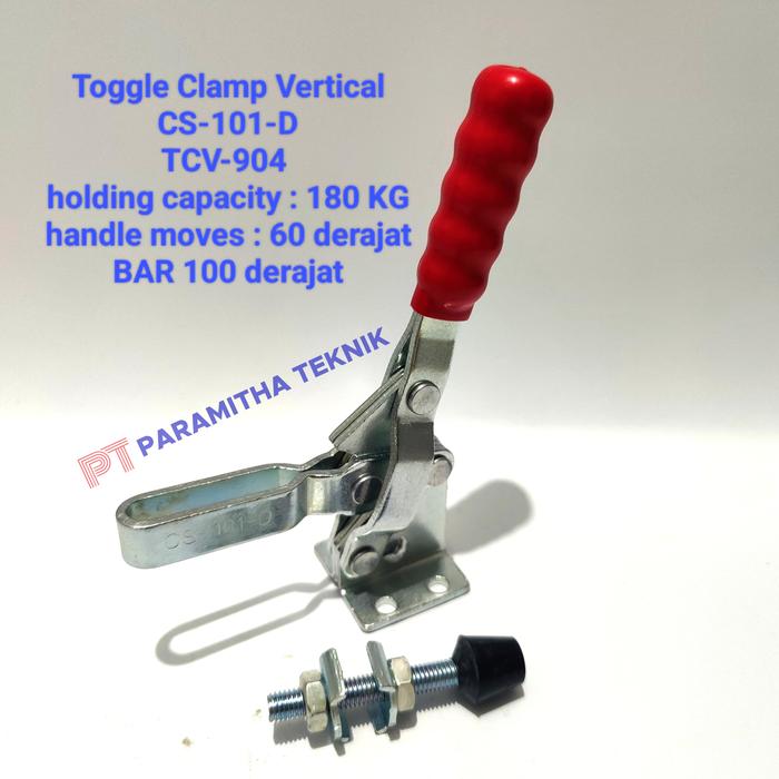 Jual Toggle clamp vertical TCV-904 / togle toogle klem 180 kg TCV 904 Wipro - Jakarta Utara ...