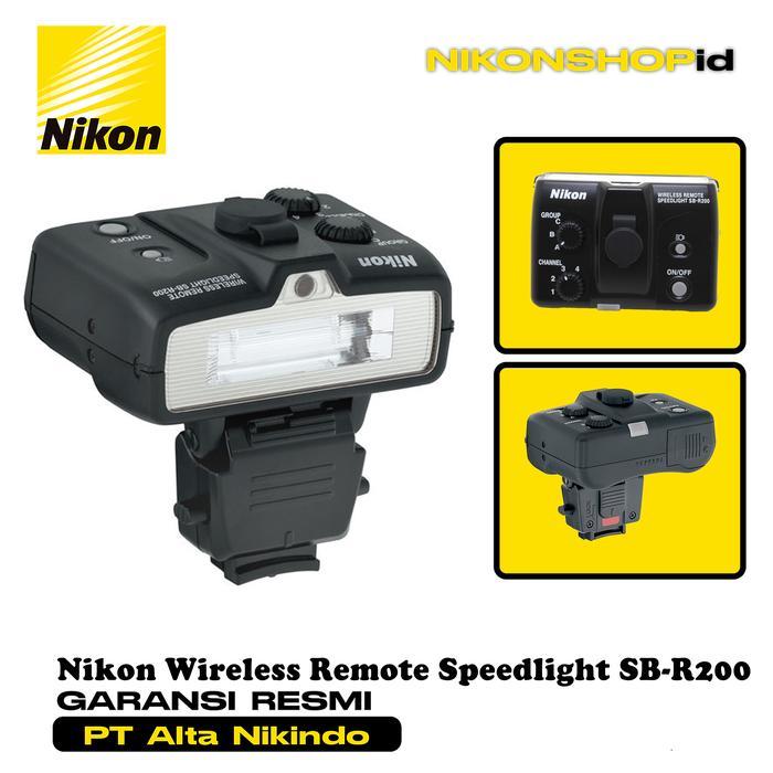 Jual Nikon Wireless Remote Speedlight SB-R200 - Garansi resmi - Jakarta ...