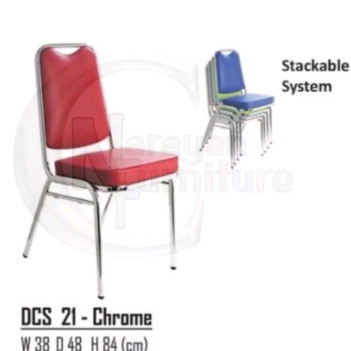Jual KURSI STACKING INDACHI DCS 21 CR KURSI GEREJA KURSI SUSUN KURSI MAKAN - Kota Tangerang ...