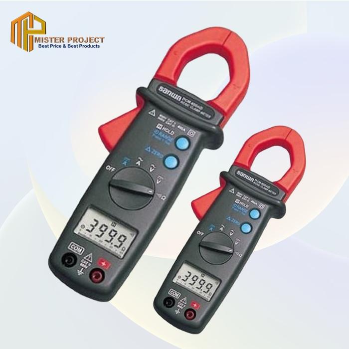 Jual SANWA TANG AMPERE / CLAMP METER DCM400 AD / DCM400AD / DCM 400AD ...