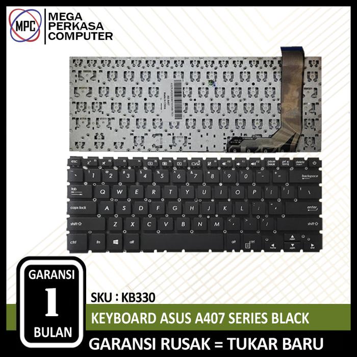 Jual Keyboard Laptop Asus A407M A407U A405 A407 X407 A407MA A407UB ...