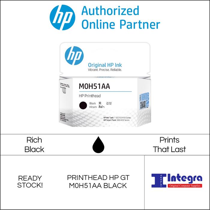 Jual Printhead HP GT Black M0H51AA Printer Ink Tank 115 315 415 ...