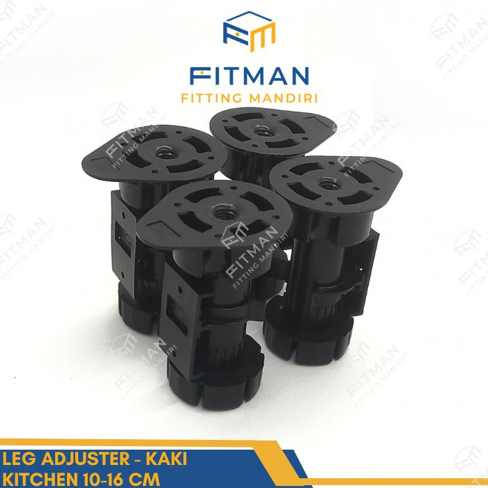 Jual KAKI KITCHEN ADJUSTABLE LEG 10CM UNTUK KAKI LEMARI KITCHEN SET ...