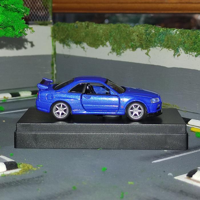 Jual Tomica Premium Nissan Skyline GTR R34 Biru Loose - Kota Malang ...