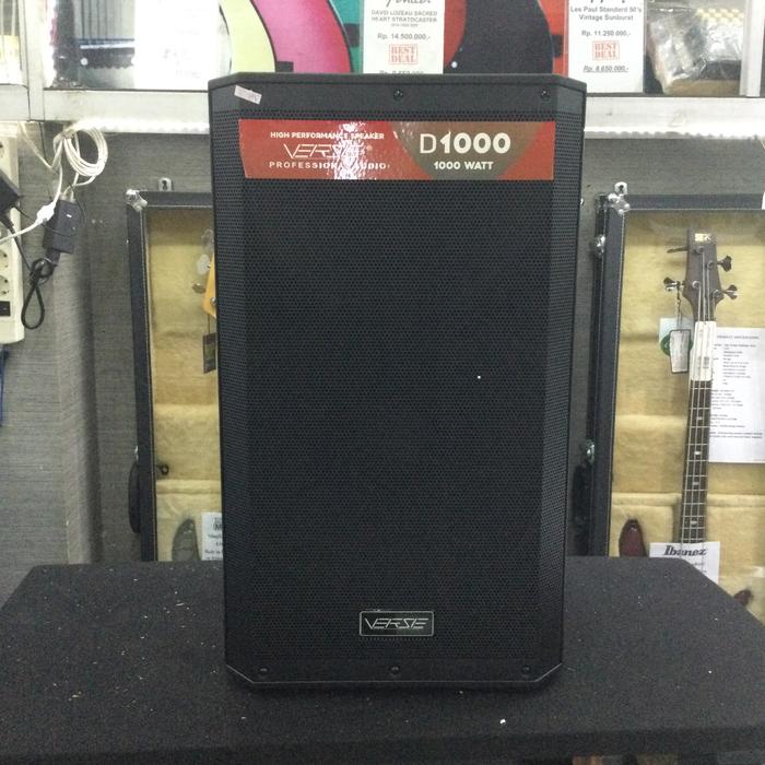 Jual VERSE D1000 15" - speaker aktif 15", 1000w - harga sepasang- pack kayu - Kota Surabaya ...