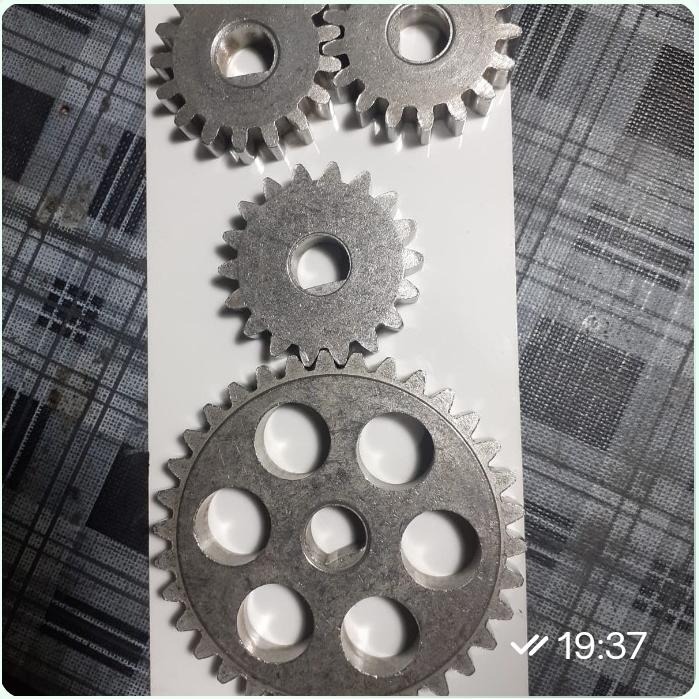 Jual Gear Mesin Penghancur kertas GEMET 320C (1 SET) / Gear set GEMET ...