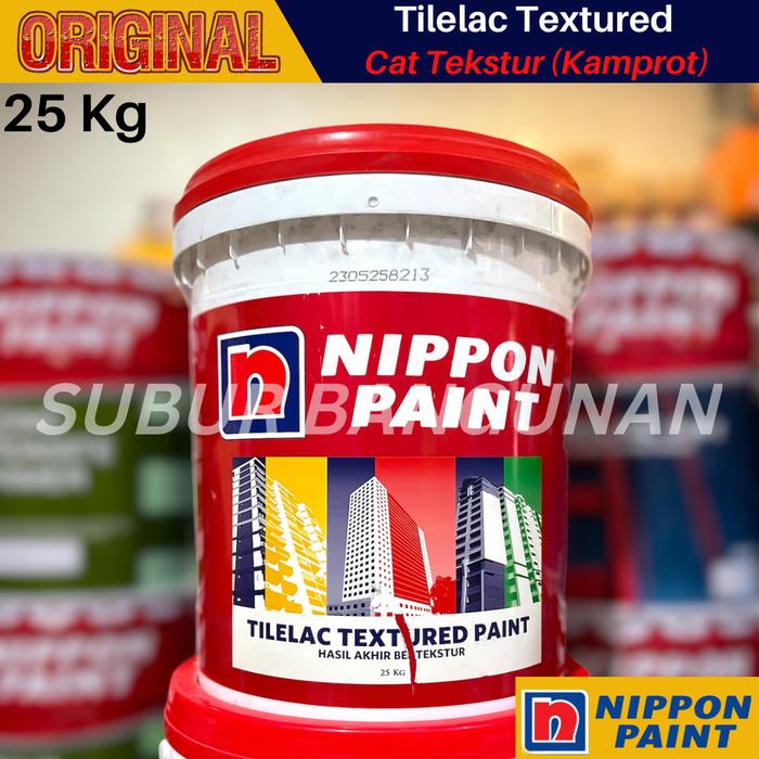 Jual Nippon Tilelac Cat Tekstur Dinding Kamprot Nippon 25 Kg - Kota Makassar - Subur Bangunan ...