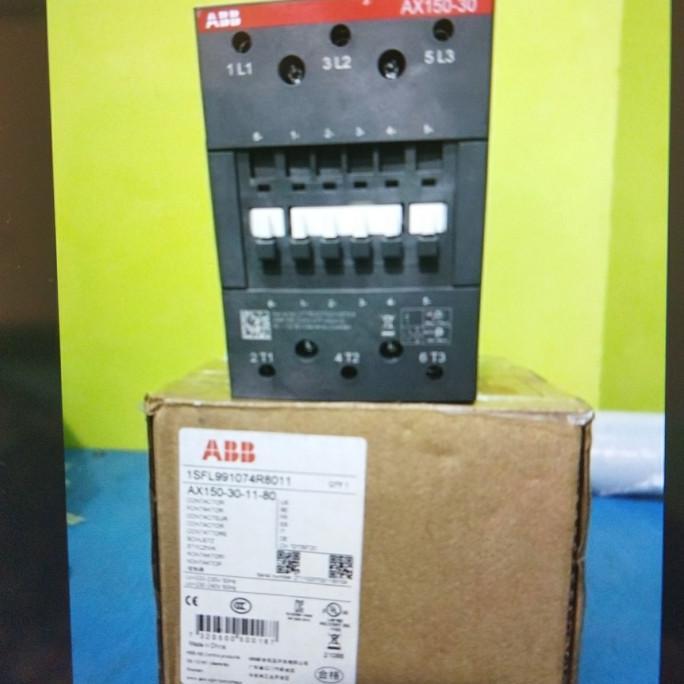 Jual Kontaktor Contactor Abb Ax 150-30-11-80 220V Original - Jakarta ...