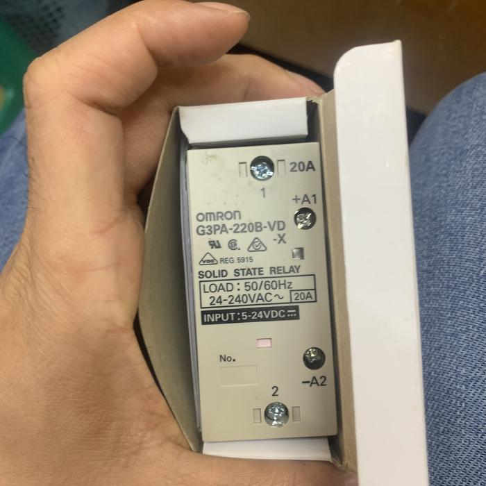 Jual SOLID STATE RELAY/SSR G3PA-220B-VD-X 20A OMRON - Jakarta Pusat ...