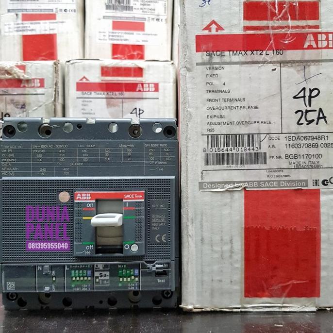 Jual Mccb Abb Tmax Xt2L 25A 120Ka Mccb Abb 4P 25A 120Ka - Jakarta Barat - Mitra Autopedia ...