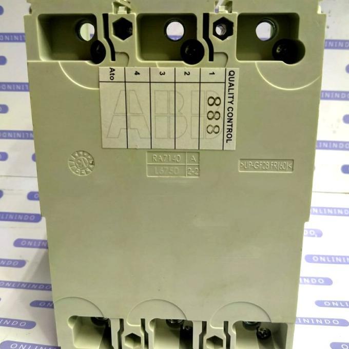 Jual Abb No Fuse Breaker Sace Formula A2 B250 (200A) Mccb/Nfb Original ...