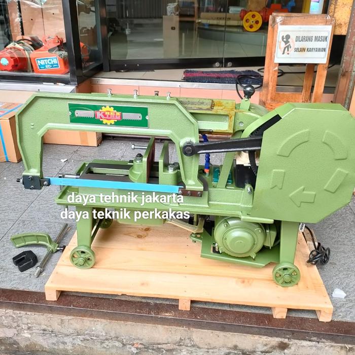 Jual kingrex hacksaw machine - mesin gergaji besi hacksaw 16" rex-16sp ...