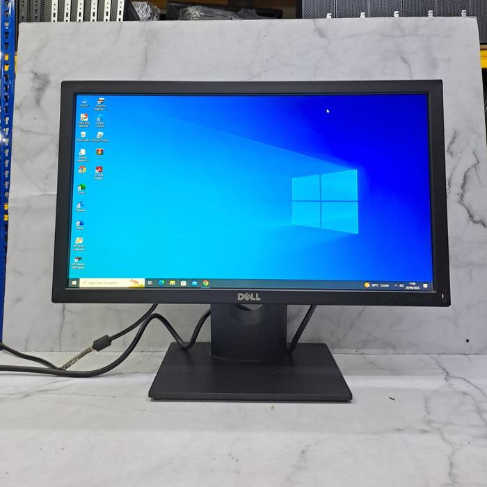 Jual MONITOR LED DELL 20 INCH WIDE PORT VGA DAN DISPLAY PORT OBRAL LIKE ...