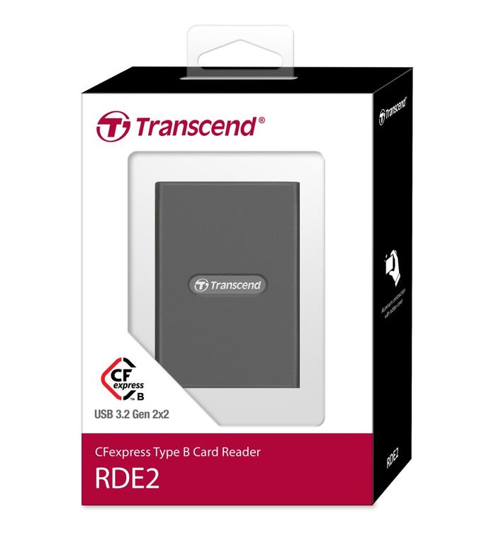 Promo Transcend Card Reader RDE2 CFexpress Type-B USB 3.2 Gen 2x2 Cicil ...