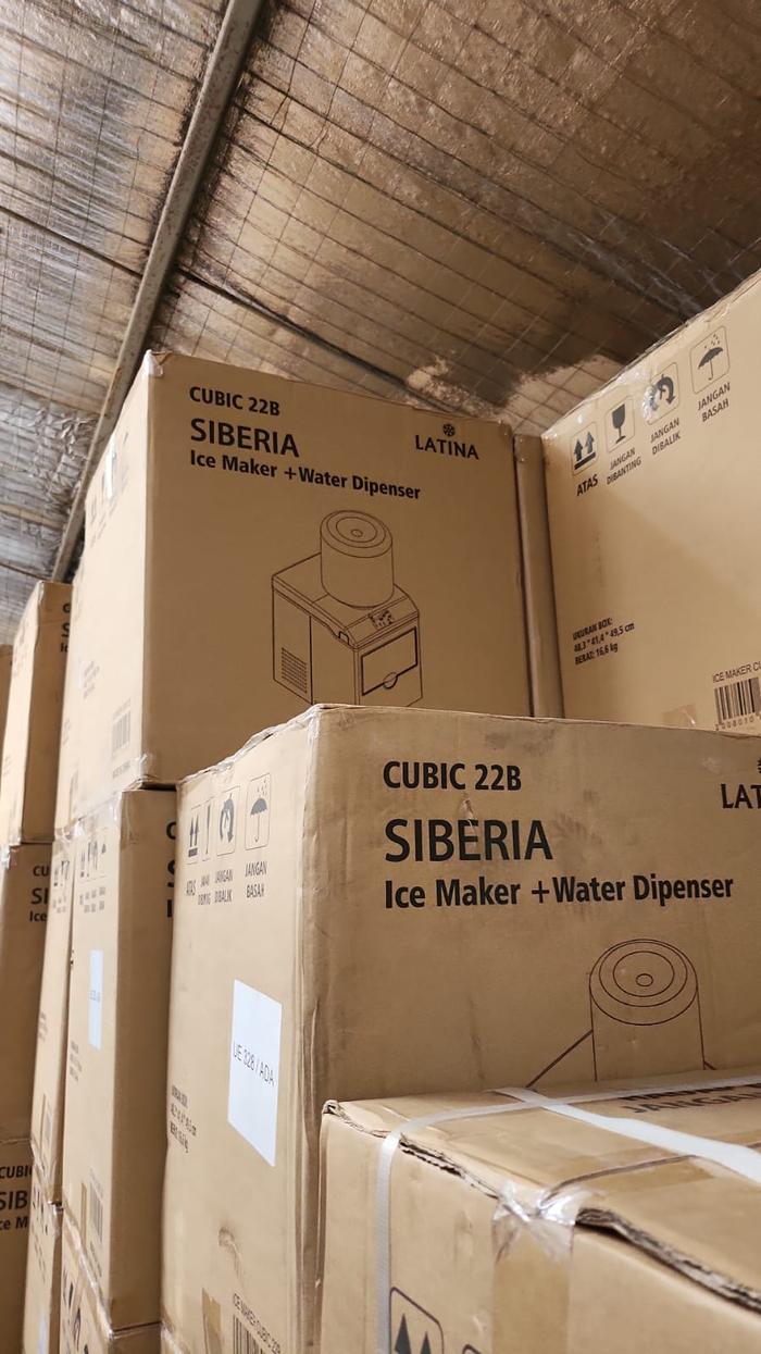 Jual Latina Cubic 22 Ice Cube Siberia Mesin Dispenser Pembuat Es Batu ...