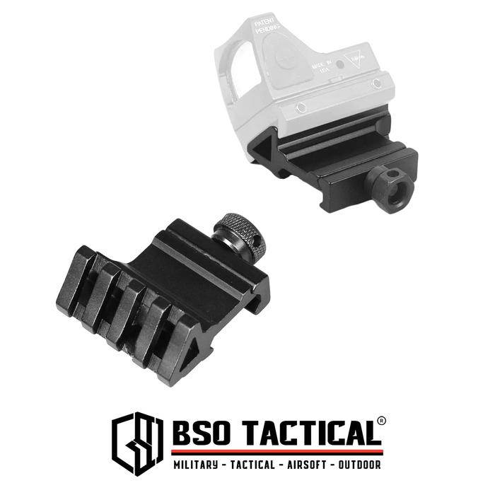 Promo Side Mounting Rail 45 Degree RMR Red Dot Sight CQB 20mm Picatinny ...