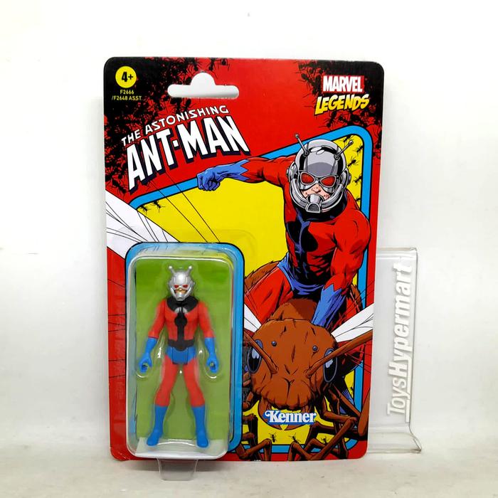 Jual Ori Marvel Legends Retro Ant Man Spiderman 3.75 in Kenner Hasbro ...