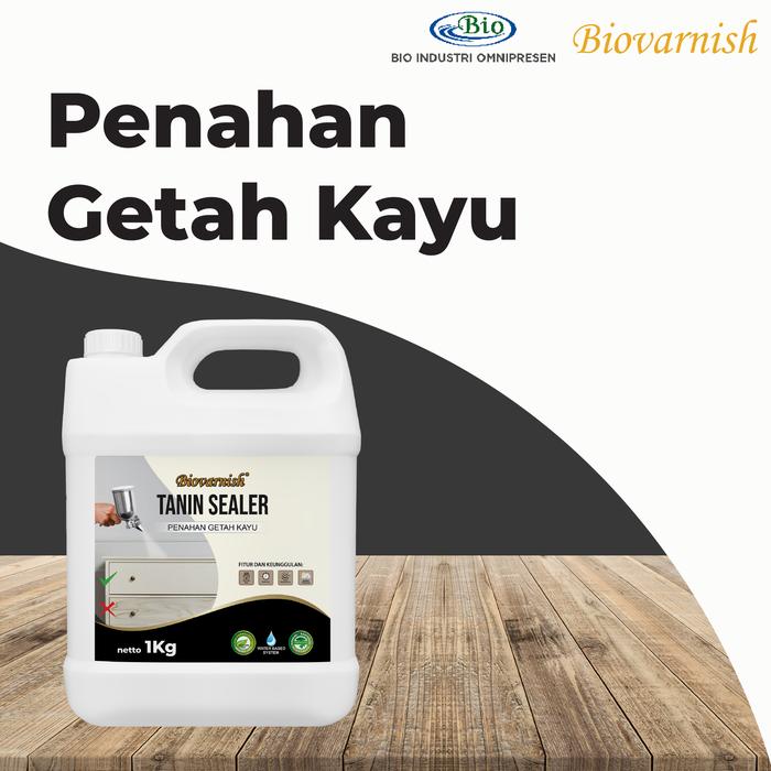 Jual Anti Getah Biovarnish Tanin Sealer Cat Penahan Getah Kayu 1 kg ...