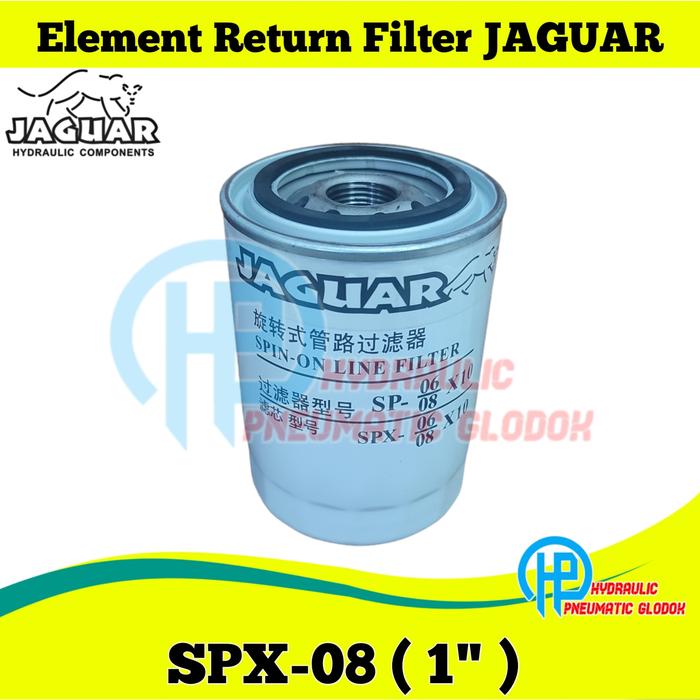 Jual Return Filter Hydraulic SPX-08 - 1 Inch JAGUAR Element Only ...