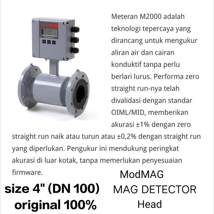 Jual ModMAG mag detector Head M2000 Electromagnetic 4 inch flow meter - Kab. Tangerang - jaya ...