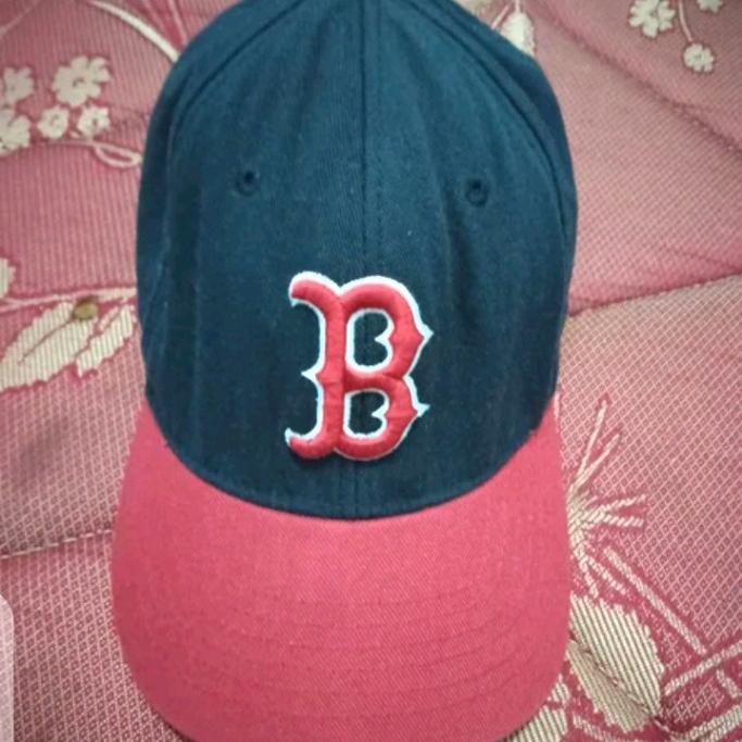 Jual Topi MLB BUILT UP BOSTON, Warna : Merah dan biru dongker, Size : S ...