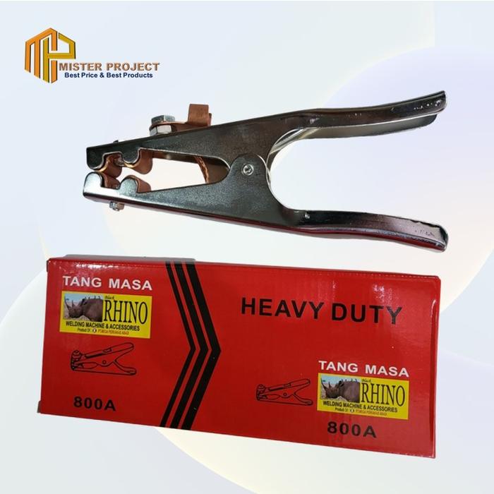 Jual TANG MASA 800 A RHINO STANG MASSA 800 A EARTH CLAMP KLEM BESAR ...