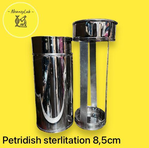 Jual Petridish Sterilisation Cylinder Tabung Sterilisasi Cawan Petri 60 ...