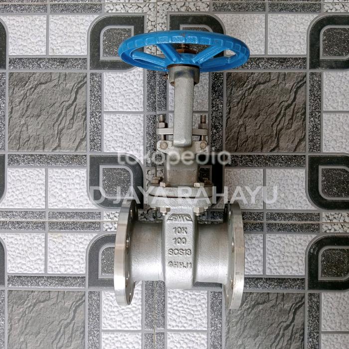 Jual Gate valve 4 inch JIS 10K SCS13 SMC Gate Valve 4 inch JIS 10K SS ...