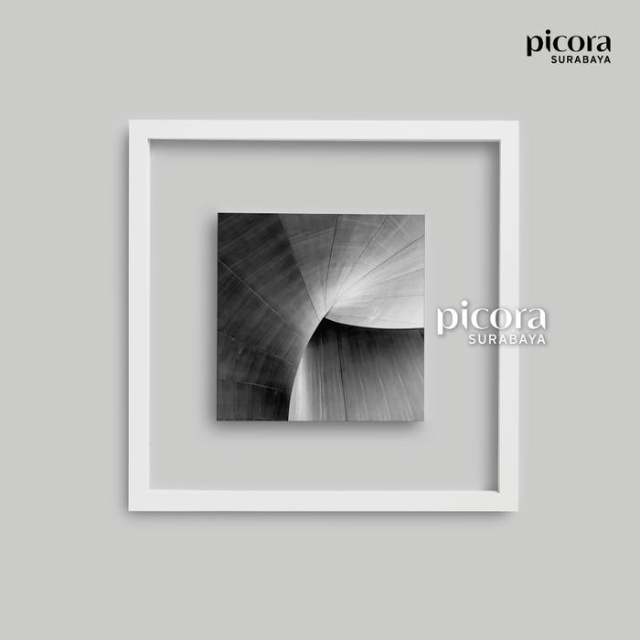 Promo PICORA ARTE Floating Frame Square 36x36cm Pigura Bingkai Foto ...