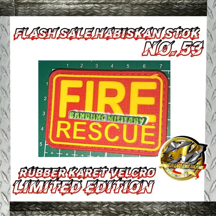 Jual LOGO VELCRO BPBD CUSTOM SATPAM EMBLEM DISHUB TEMPEL RESCUE BAHAN ...