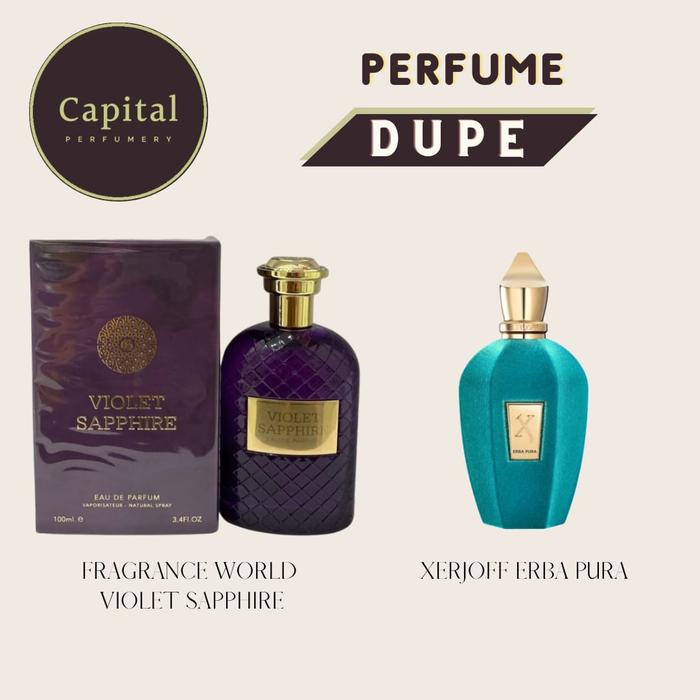 Jual Parfum Original Fragrance World Violet Sapphire For W Edp 100ml ...