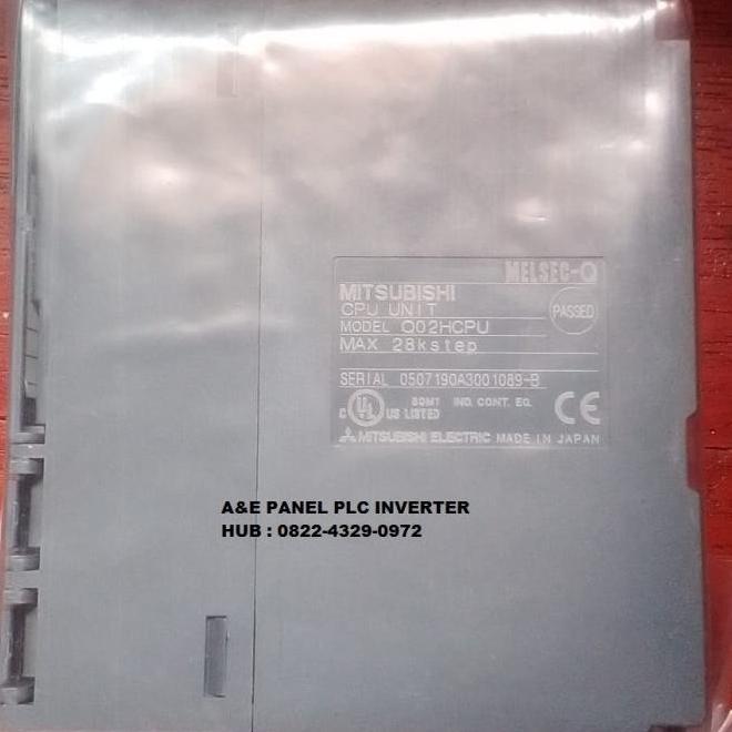 Jual New Plc Mitsubishi Melsec Q02Hcpu Q Q02H Cpu Qo2Hcpu Series ...