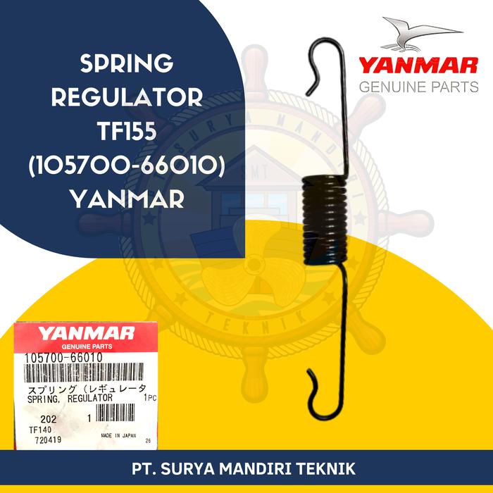 Jual SPRING REGULATOR TF155 105700-66010 YANMAR ASLI GENUINE - Kota ...