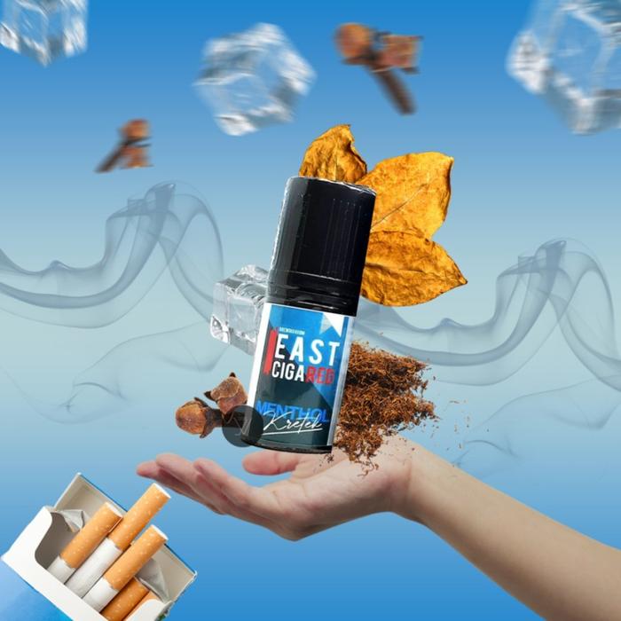 Jual Rasa Rokok Kretek Original dengan Menthol salnic 30ml liquid ...