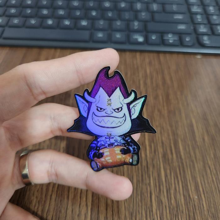 Jual Sticker Hologram Anime - PSH1813 - One Piece - Moria - Jakarta ...