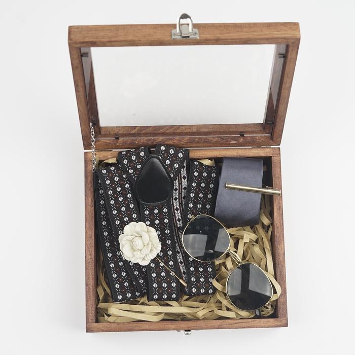 Promo Groomsmen Box Bestman Cufflinks Dasi Wedding Bowtie Nelson ...