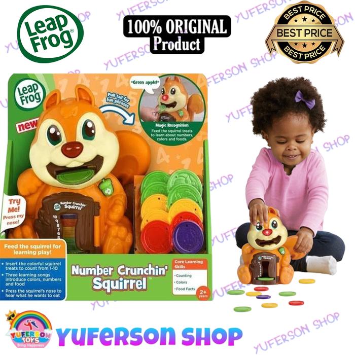 Jual Leap Frog Leapfrog Number Crunchin Squirrel - Kota Tangerang ...