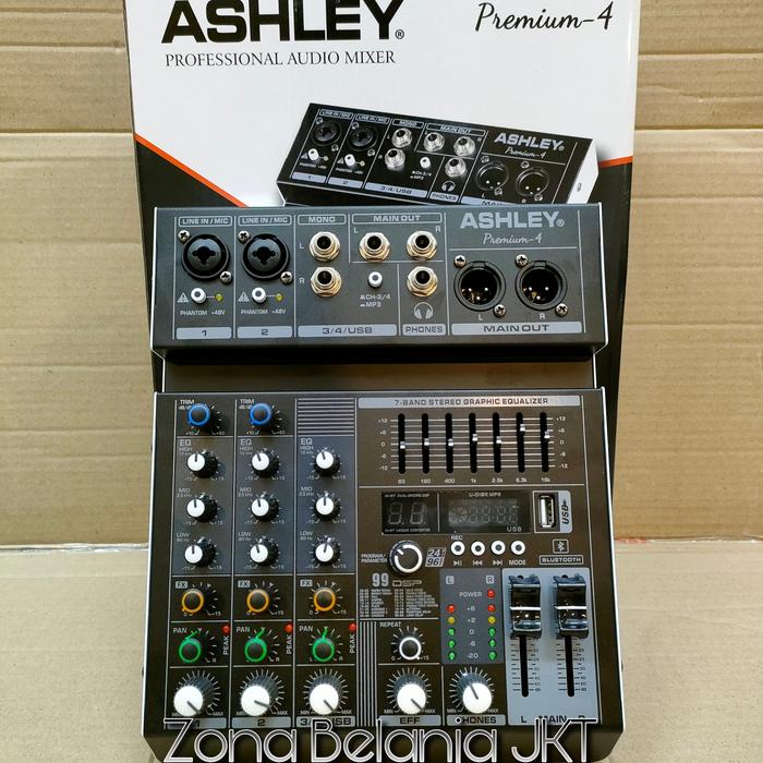 Jual MIXER ASHLEY PREMIUM 4 4 CHANNEL USB BLUETOOTH SOUNDCARD ORIGINAL - Jakarta Barat - Zona ...
